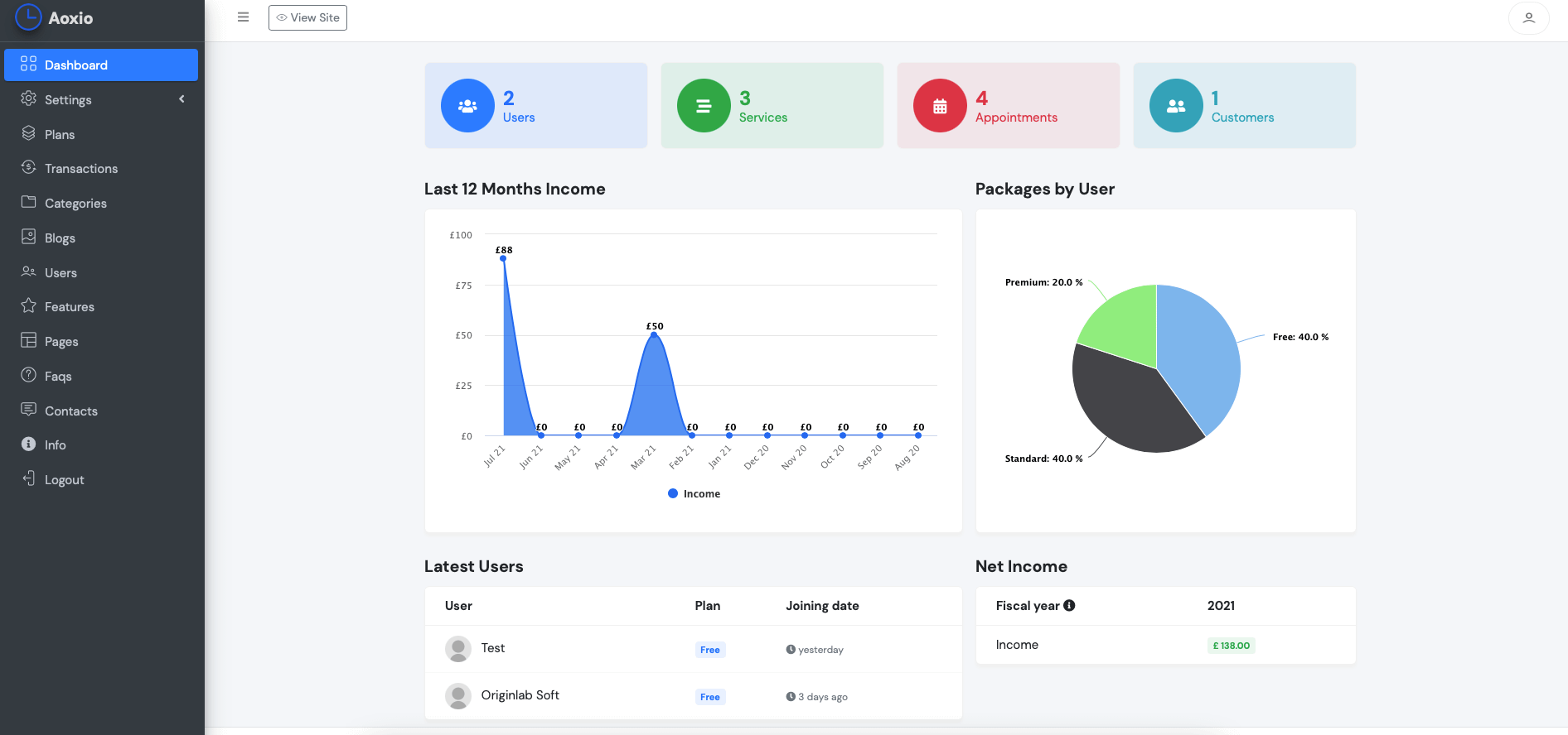 SaaS Multi-Business Service Booking Software • Eryson Handel
